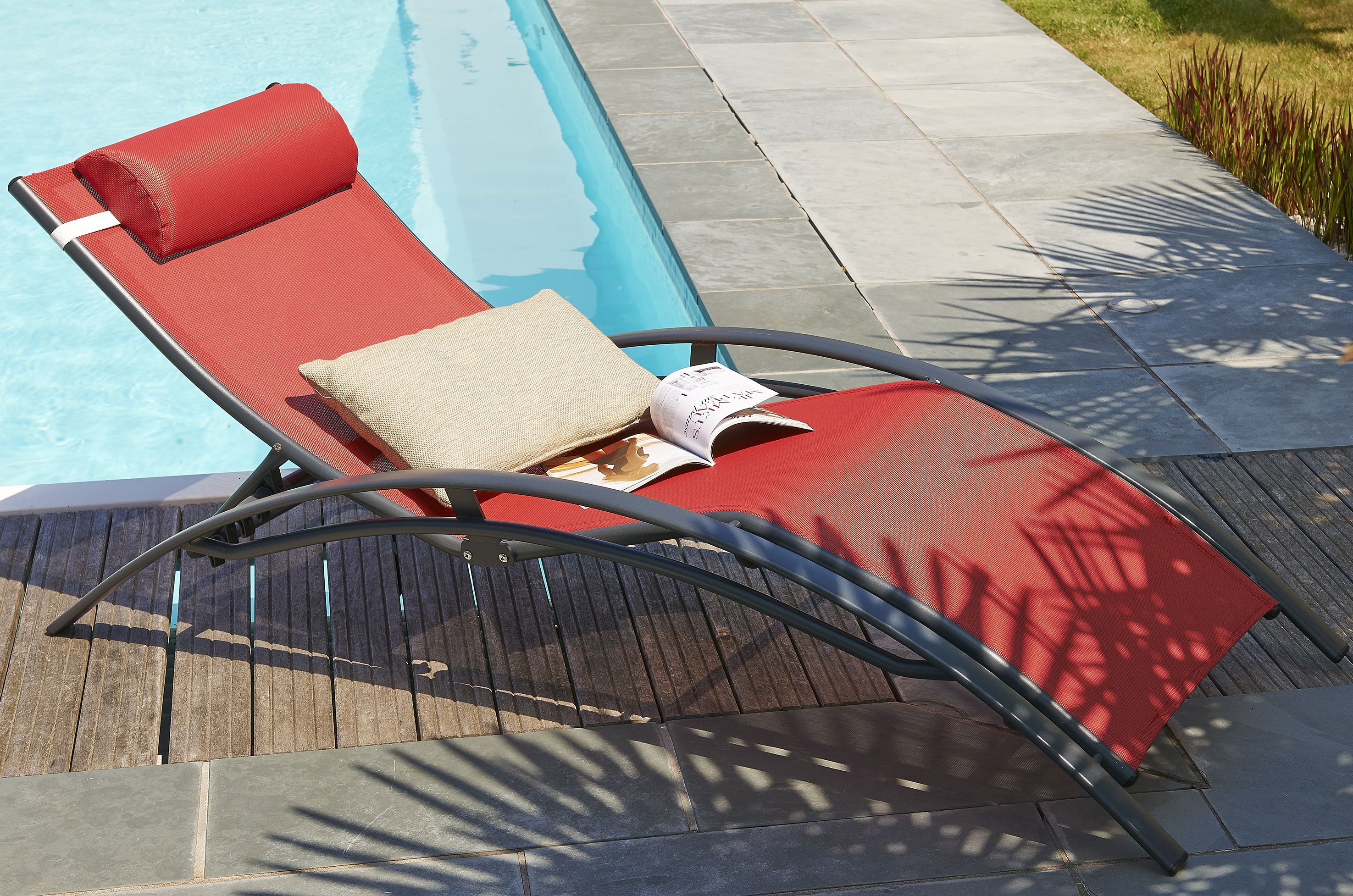 Chaise Longue Design Corail - Vente en ligne au meilleur prix