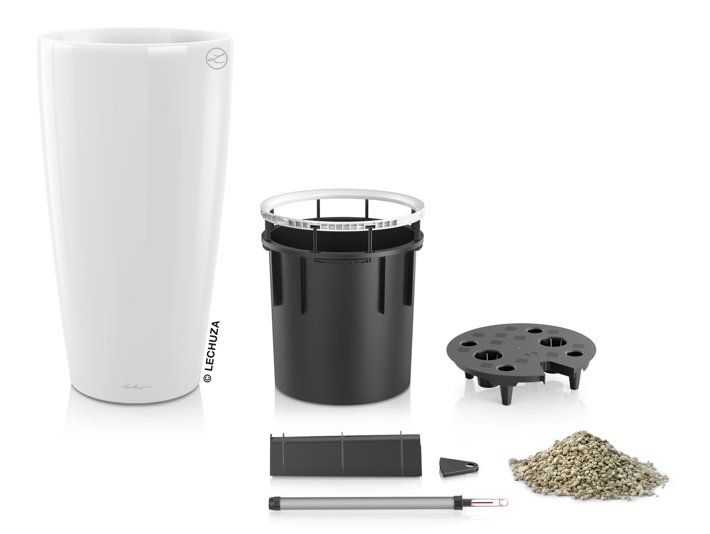 Rondo 32 - Blanc - LECHUZA - Vente en ligne au meilleur prix