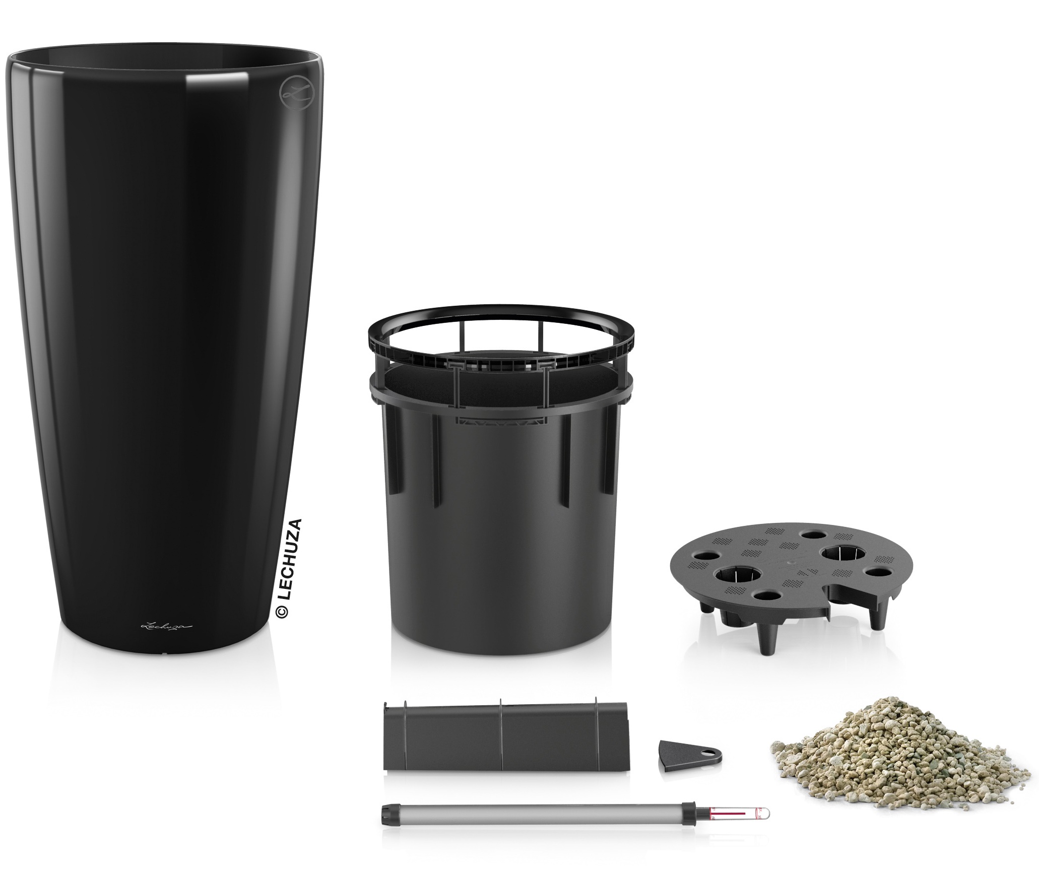 Rondo 32 - Noir - LECHUZA - Vente en ligne au meilleur prix