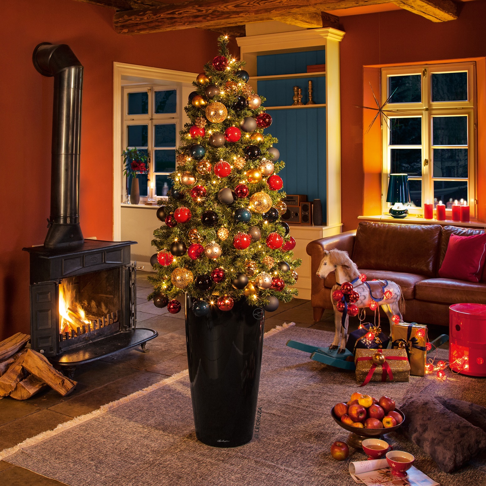 Rondo 32 - Noir - LECHUZA - Vente en ligne au meilleur prix